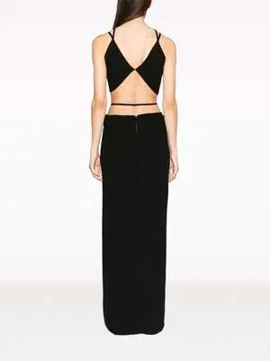RAYANE BACHA Cut-out Maxi Dress