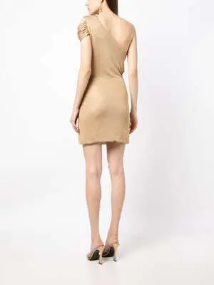 Costarellos One-shoulder Mini Dress