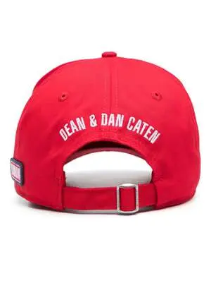 Dsquared2 Distressed Logo Patch Baseball Cap