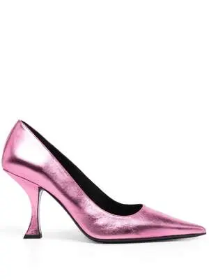 By Far Viva 90mm Pumps - Pink