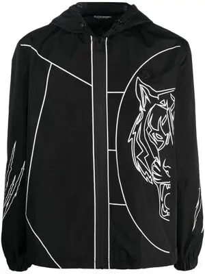 PLEIN SPORT Tiger Court Edition Windbreaker Jacket