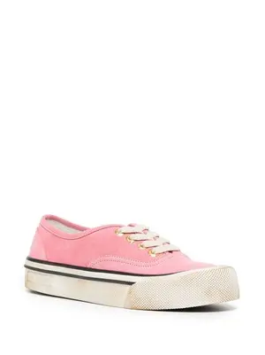 Bally Lyder Suede Low-top Sneakers - Pink