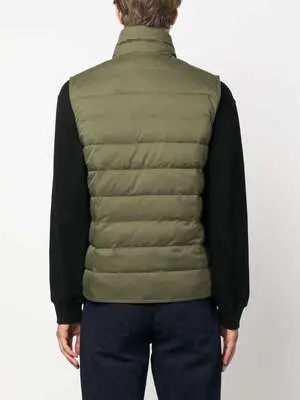 Kiton Mock-neck Padded Gilet
