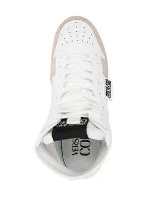 Versace Baroque-panel High-top Sneakers