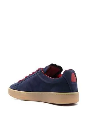 LANVIN Lace-up Low-top Sneakers - Blue