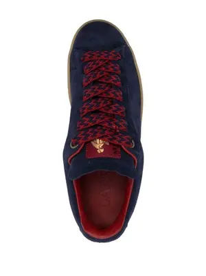 LANVIN Lace-up Low-top Sneakers - Blue