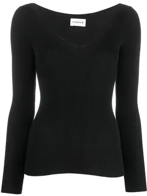 Women's P.a.r.o.s.h Black Sweaters