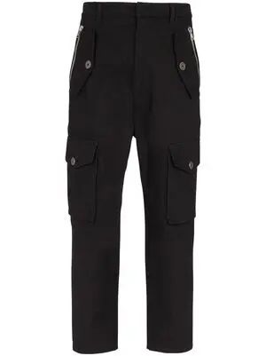 Balmain Cropped Cargo Trousers