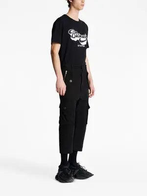 Balmain Cropped Cargo Trousers