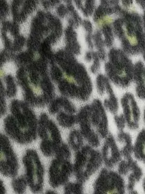 Faliero Sarti Leopard-print Fringed Scarf