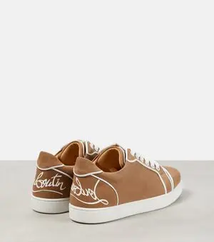CHRISTIAN LOUBOUTIN Fun Viera Leather Sneakers