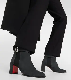 CHRISTIAN LOUBOUTIN Cl Chelsea Booty Ankle Boots