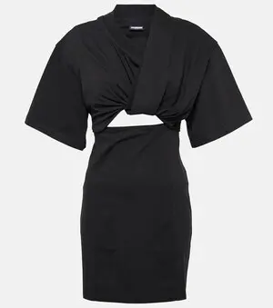 Jacquemus La Robe Bahia Mini Dress - Black