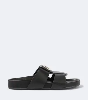 CHRISTIAN LOUBOUTIN Dhabubizz Leather Sandals - Black