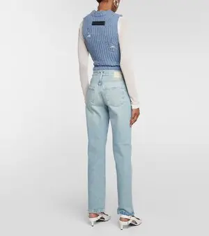 Ag Remy Low-rise Straight Leg Jeans
