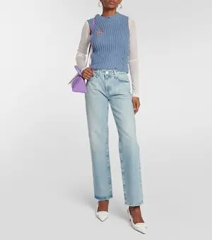 Ag Remy Low-rise Straight Leg Jeans