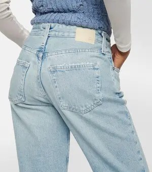 Ag Remy Low-rise Straight Leg Jeans