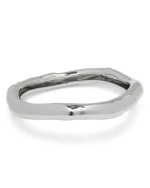 Alexis Bittar Small Molten Bangle Bracelet - Silver