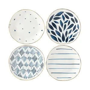 LENOX Blue Bay Tidbits, Set Of 4 - White