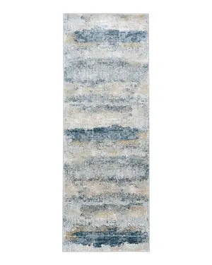 SURYA Livabliss Brunswick Bwk-2304 Runner Area Rug, 2'7 X 7'3 - Blue/gray
