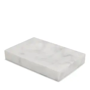 KASSATEX Marmol Soap Dish - White Marble