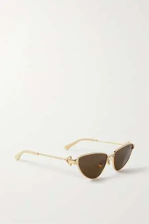 Bottega Veneta Cat-eye -tone Sunglasses