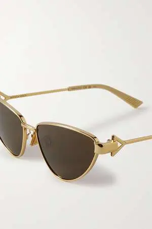 Bottega Veneta Cat-eye -tone Sunglasses