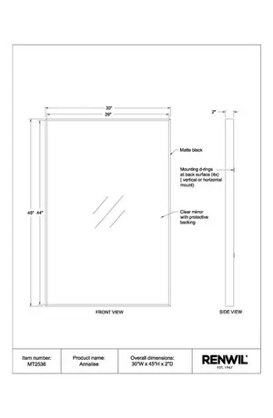RENWIL Annalise Mirror