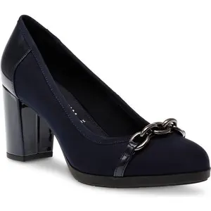 Anne Klein Celina Chain Pump - Navy