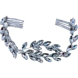 Brides & Hairpins Adara Crystal Halo Comb - Silver