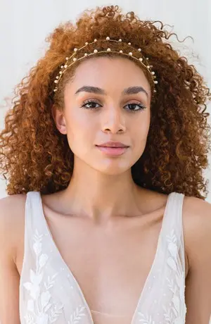 Brides & Hairpins Florence Headband - Gold