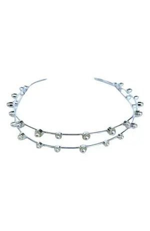 Brides & Hairpins Florence Headband - Silver