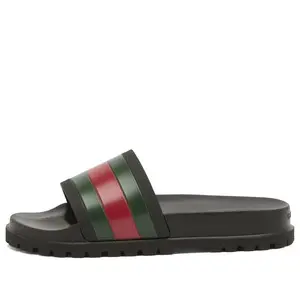Gucci Striped Slides Slipper