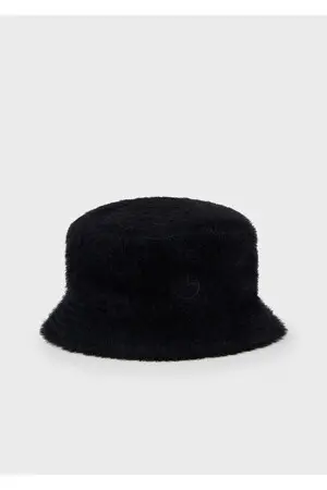 Giorgio Armani Faux-fur Fabric Cloche Hat