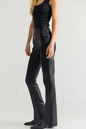 Norma Kamali Vegan Spat Leggings - Black