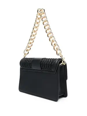 Versace Baroque-buckle Quilted Shoulder Bag