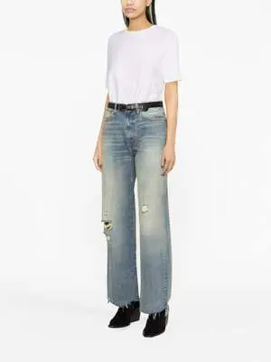 R13 Cotton Crew-neck T-shirt - White