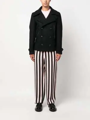 Dsquared2 Double-breasted Pea Coat - Black