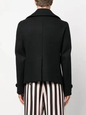 Dsquared2 Double-breasted Pea Coat - Black