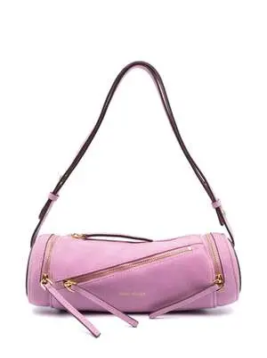 Manu Atelier Multi-zip Cylinder Shoulder Bag