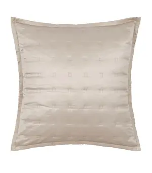 Gingerlily Silk Windsor Square Cushion - Pink
