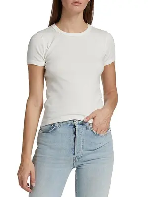LESET Kelly Slim-fit T-shirt - White