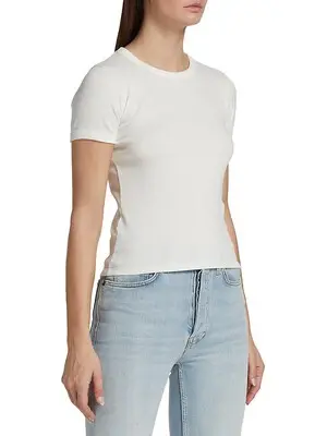 LESET Kelly Slim-fit T-shirt - White