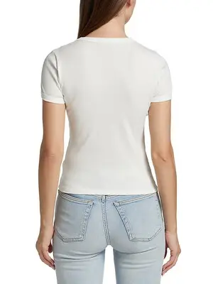 LESET Kelly Slim-fit T-shirt - White