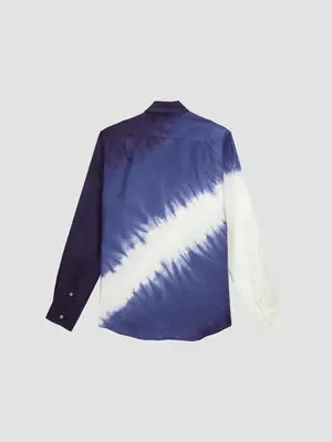 Vilebrequin Graphic Linen Button-front Shirt - Faience