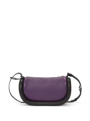 JW Anderson Bumper-12 Leather Crossbody Bag - Purple