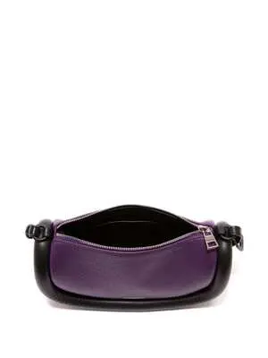 JW Anderson Bumper-12 Leather Crossbody Bag - Purple