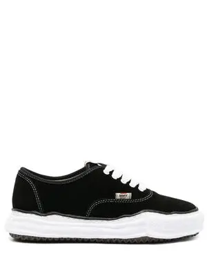 Mihara Yasuhiro Logo Patch Low-top Sneakers - Black