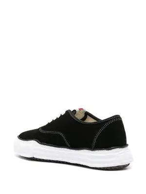 Mihara Yasuhiro Logo Patch Low-top Sneakers - Black