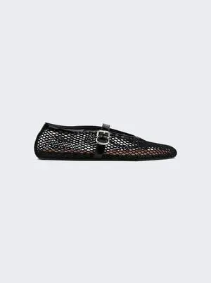 ALAÃA Alaïa Fishnet Ballet Flats